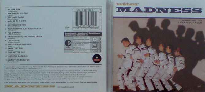 UTTER MADNESS CD ALBUM